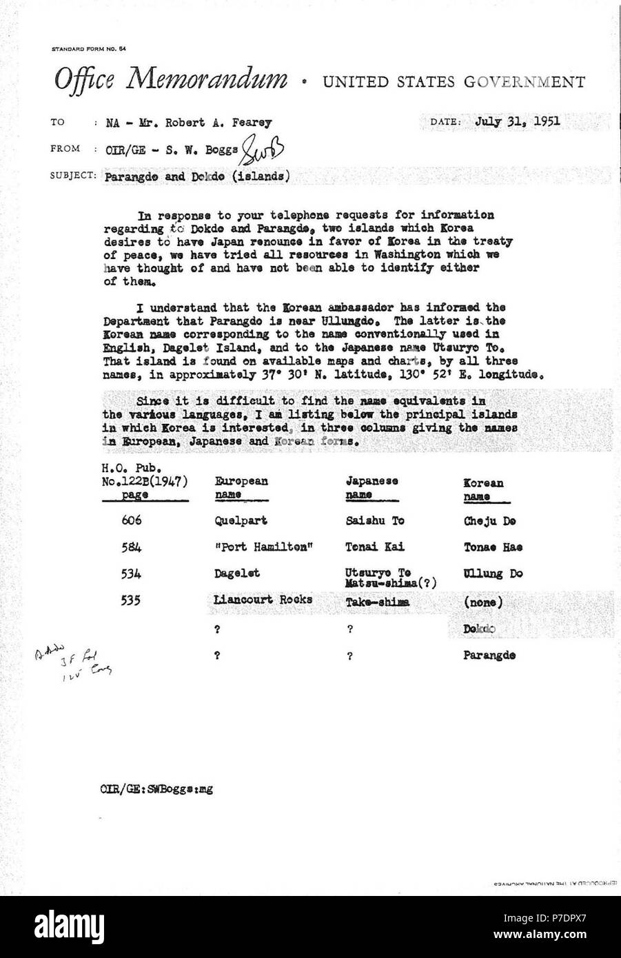 Historical memo hi-res stock photography and images - Alamy