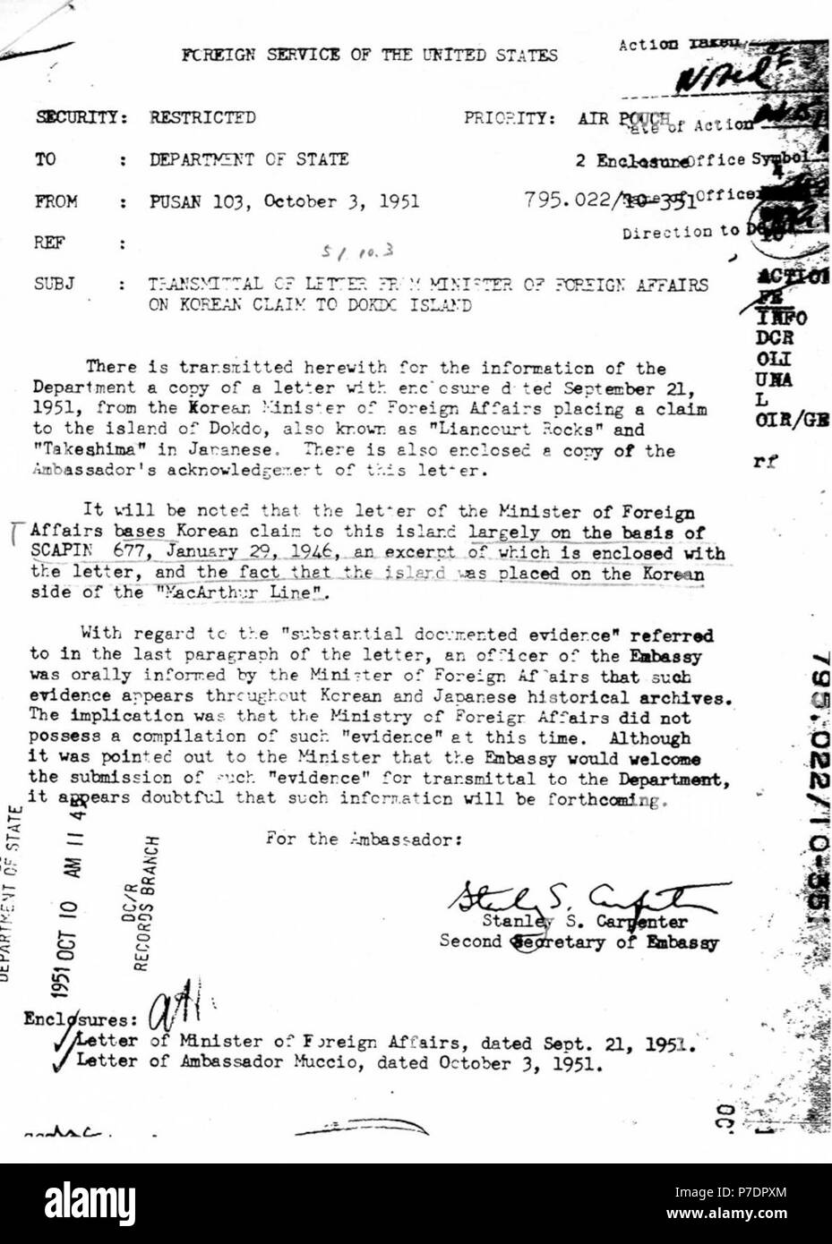 Historical claim Cut Out Stock Images & Pictures - Alamy