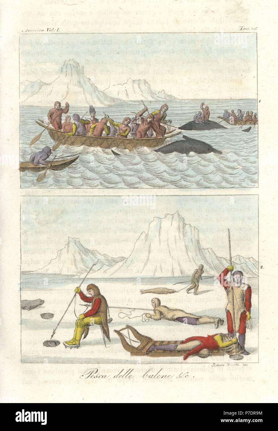 Inuit eskimo and spear hi-res stock photography and images - Alamy