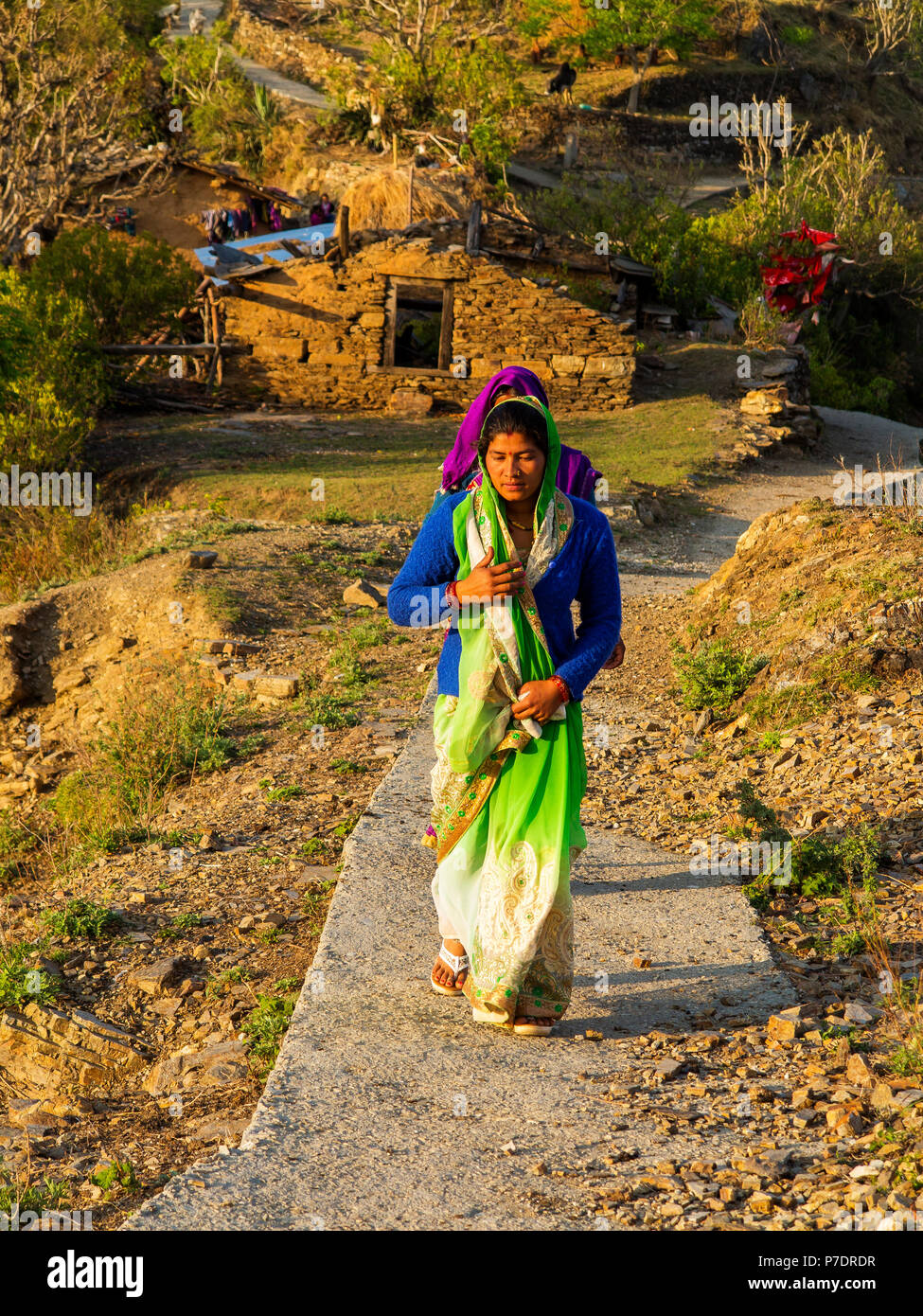 Uttarakhand Village Girl