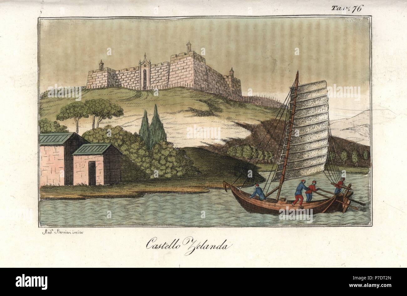 The castle of Zeelandia (Tainan) on Formosa (Taiwan) built by the Dutch ...