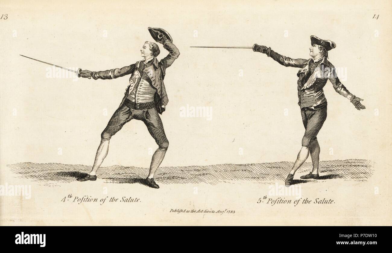 Fencing positions hi-res stock photography and images - Alamy