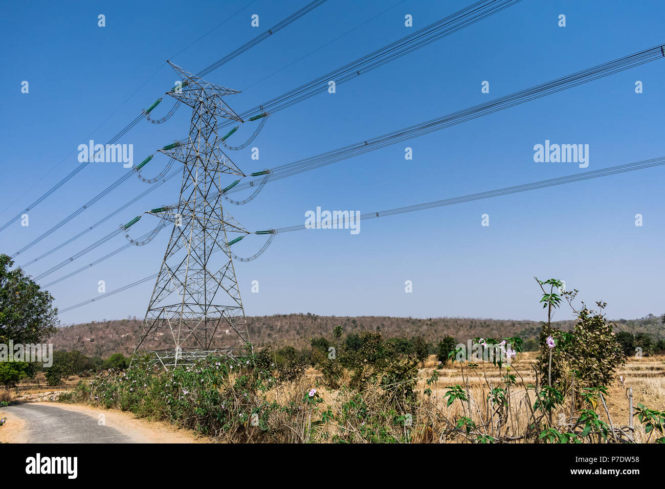 Rural electricity distribution hi-res stock photography and images - Alamy