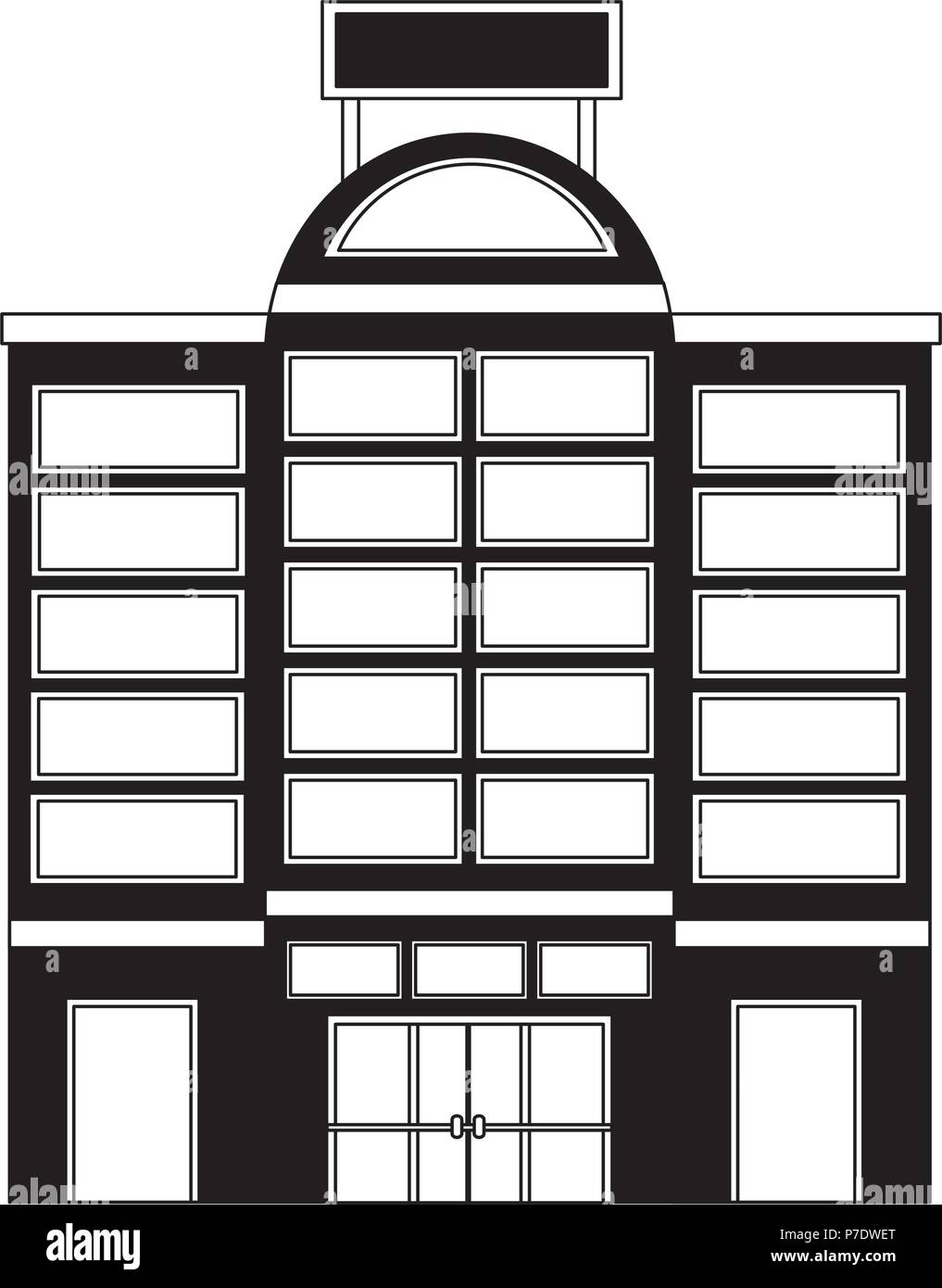 Historic hotel of america Stock Vector Images - Alamy