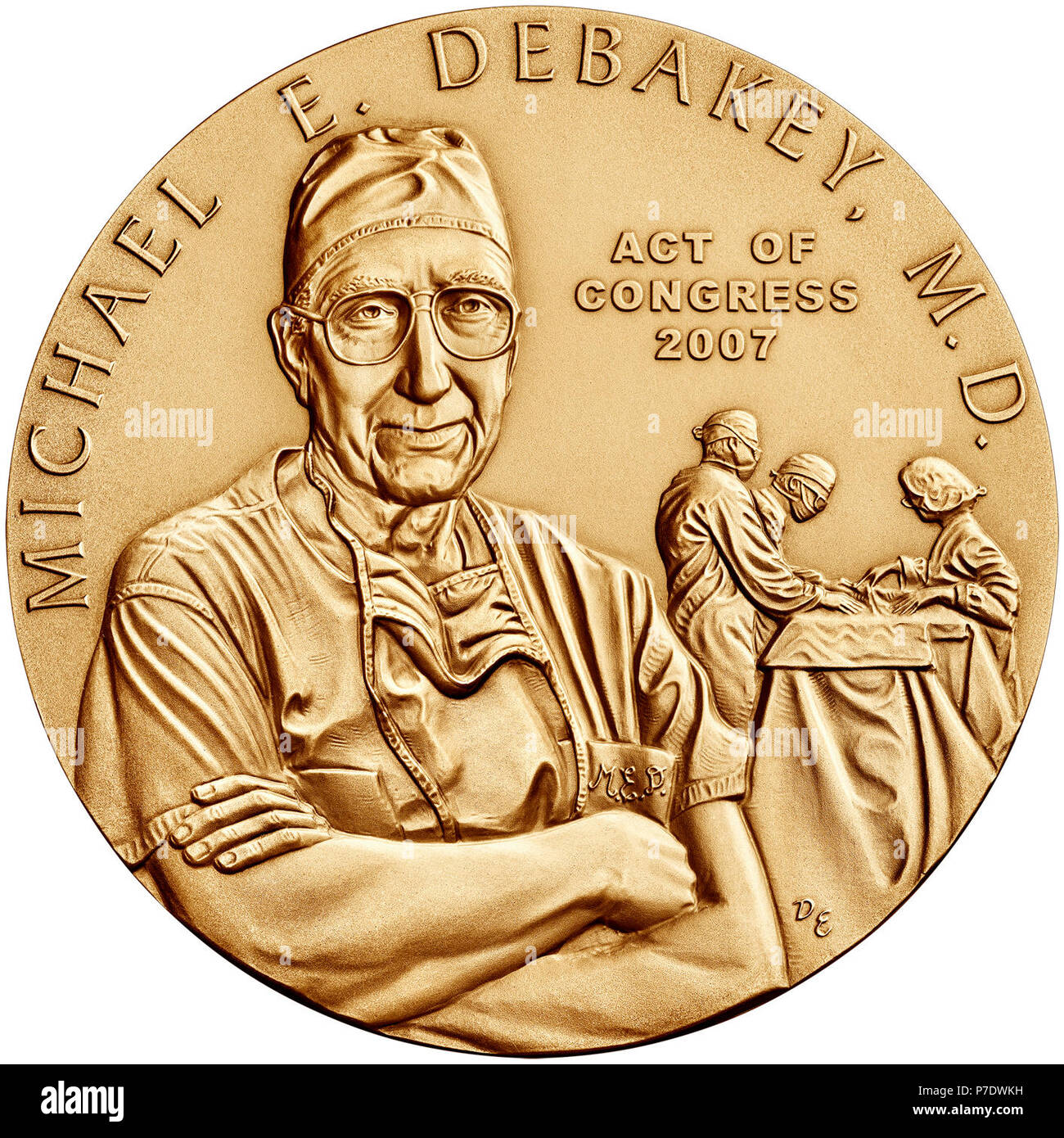 Michael debakey medal hi-res stock photography and images - Alamy