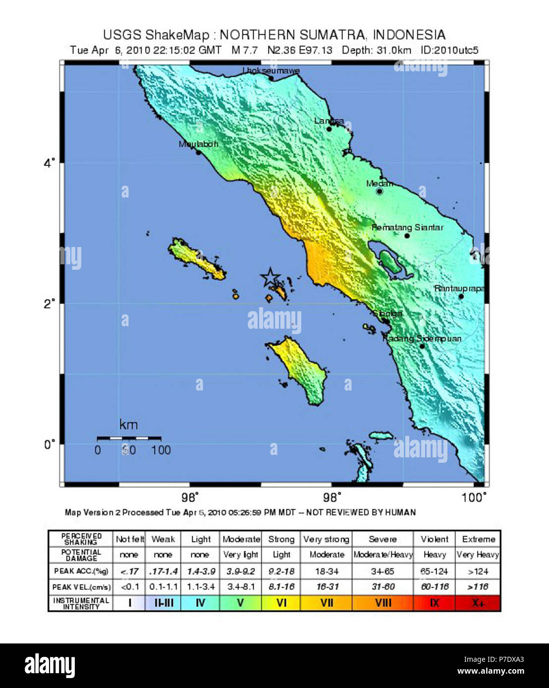 Indonesia earthquake Cut Out Stock Images & Pictures - Alamy