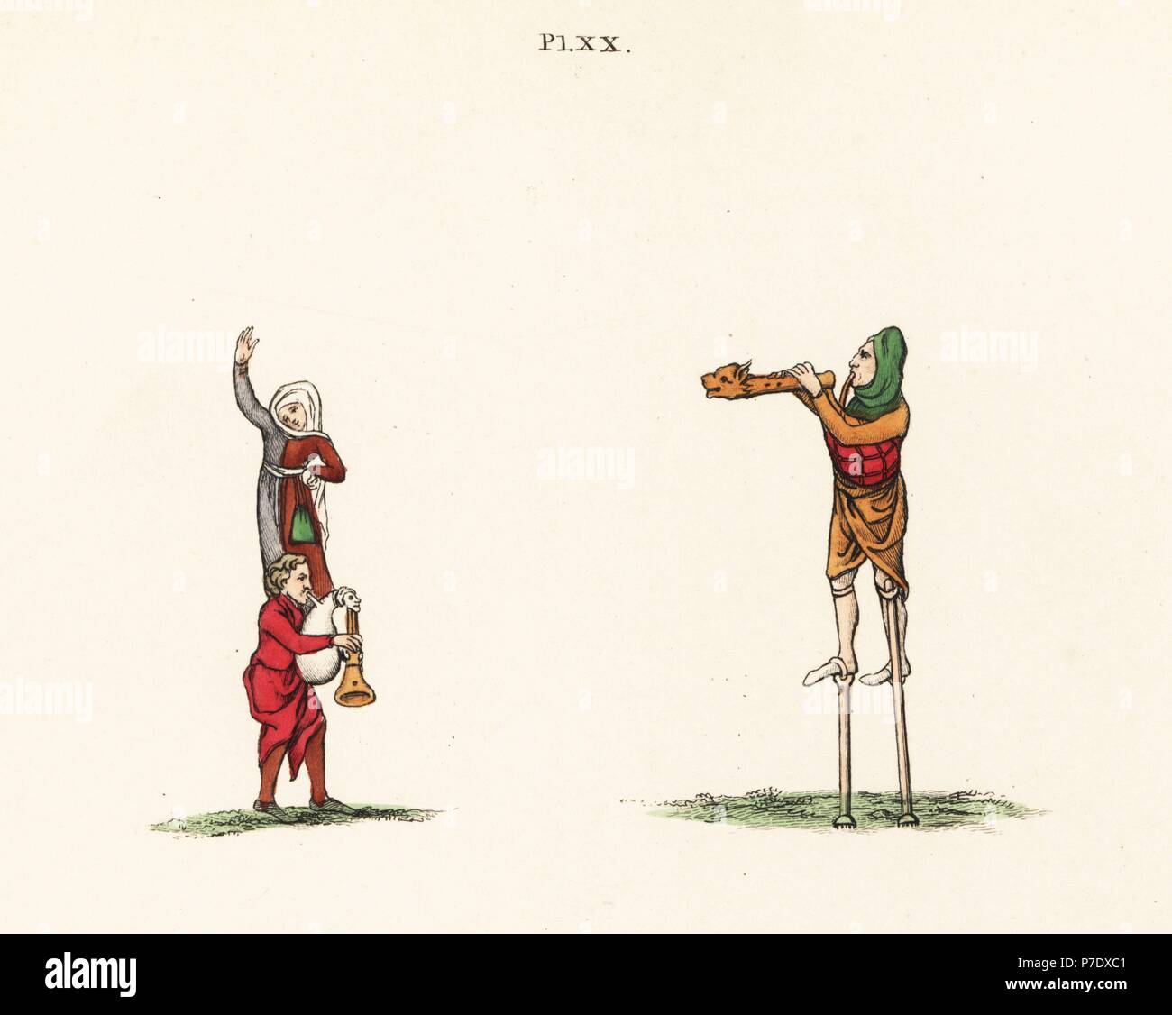 Medieval dance 13th century hi-res stock photography and images - Alamy