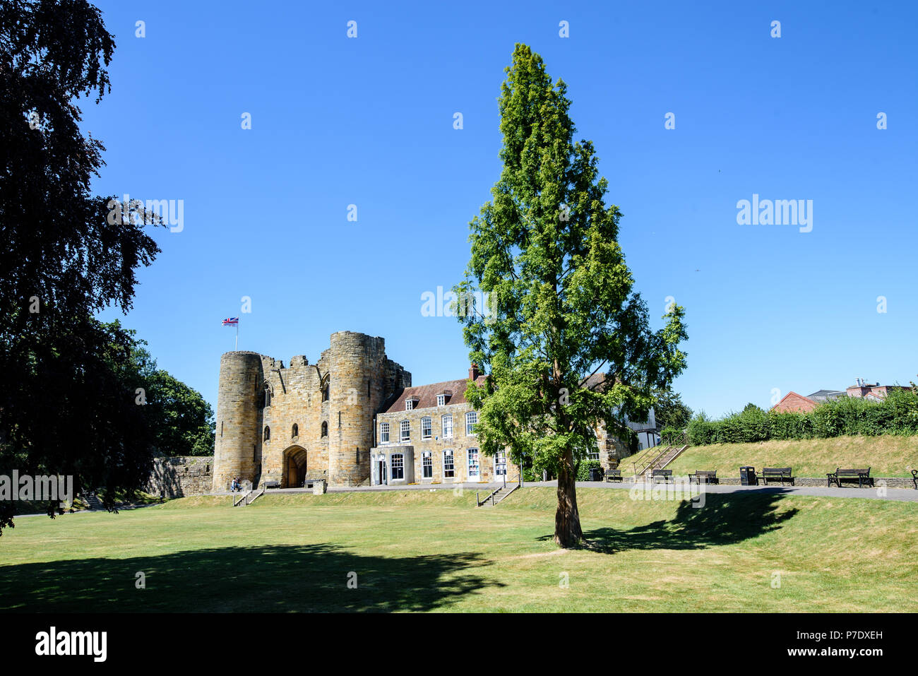 Tonbridge Castle Kent Stock Photo - Alamy