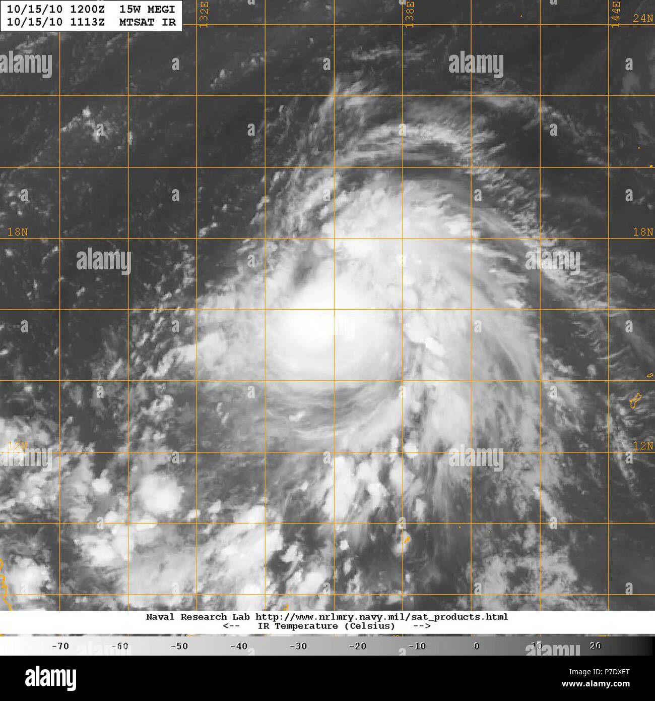 Typhoon megi hi-res stock photography and images - Alamy