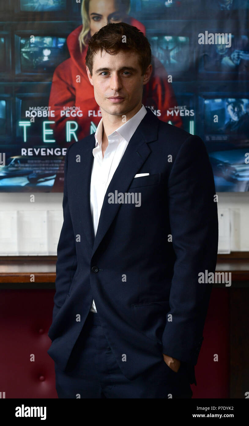 Max Irons arrives for a screening of Terminal at the Prince Charles ...