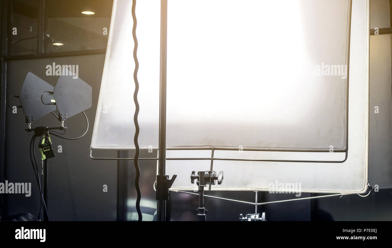 image of studio lighting setup background Stock Photo - Alamy