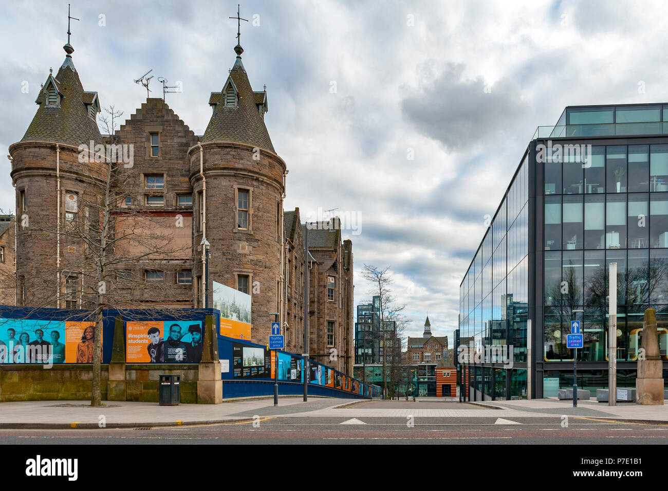 Historic Scottish Baronial style buildings being restored by ...