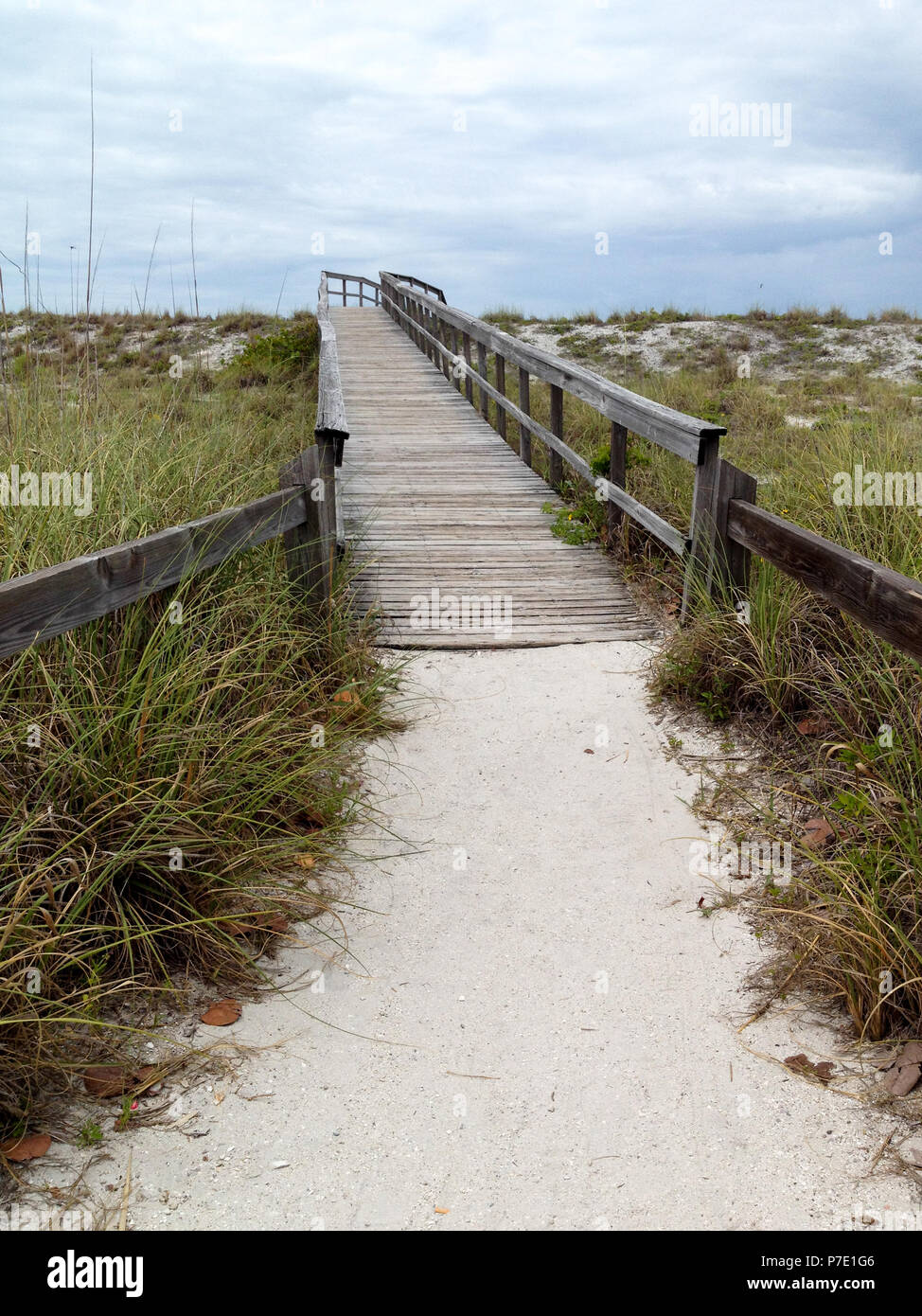 Florida beach boardwalk hi-res stock photography and images - Alamy