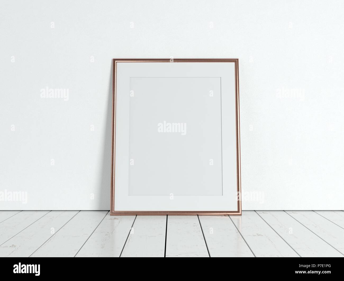 Poster product design styled mockup. Empty frame mockup Stock Photo - Alamy