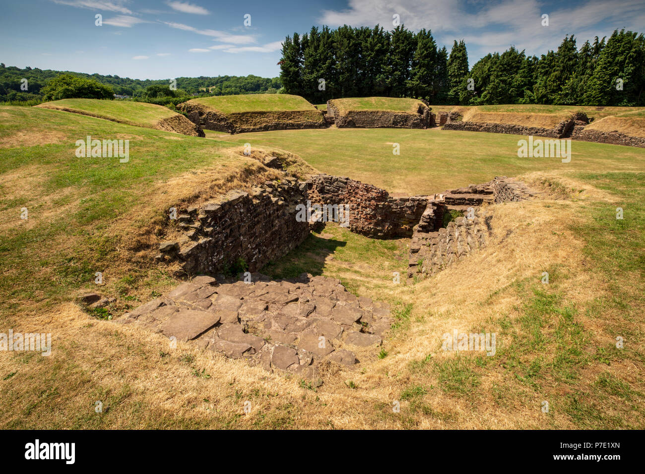 Roman steps wales hi-res stock photography and images - Alamy