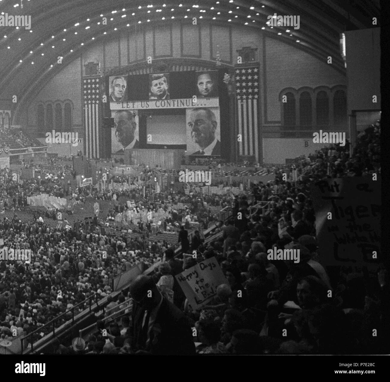 Democratic national convention 1964 hi-res stock photography and images ...