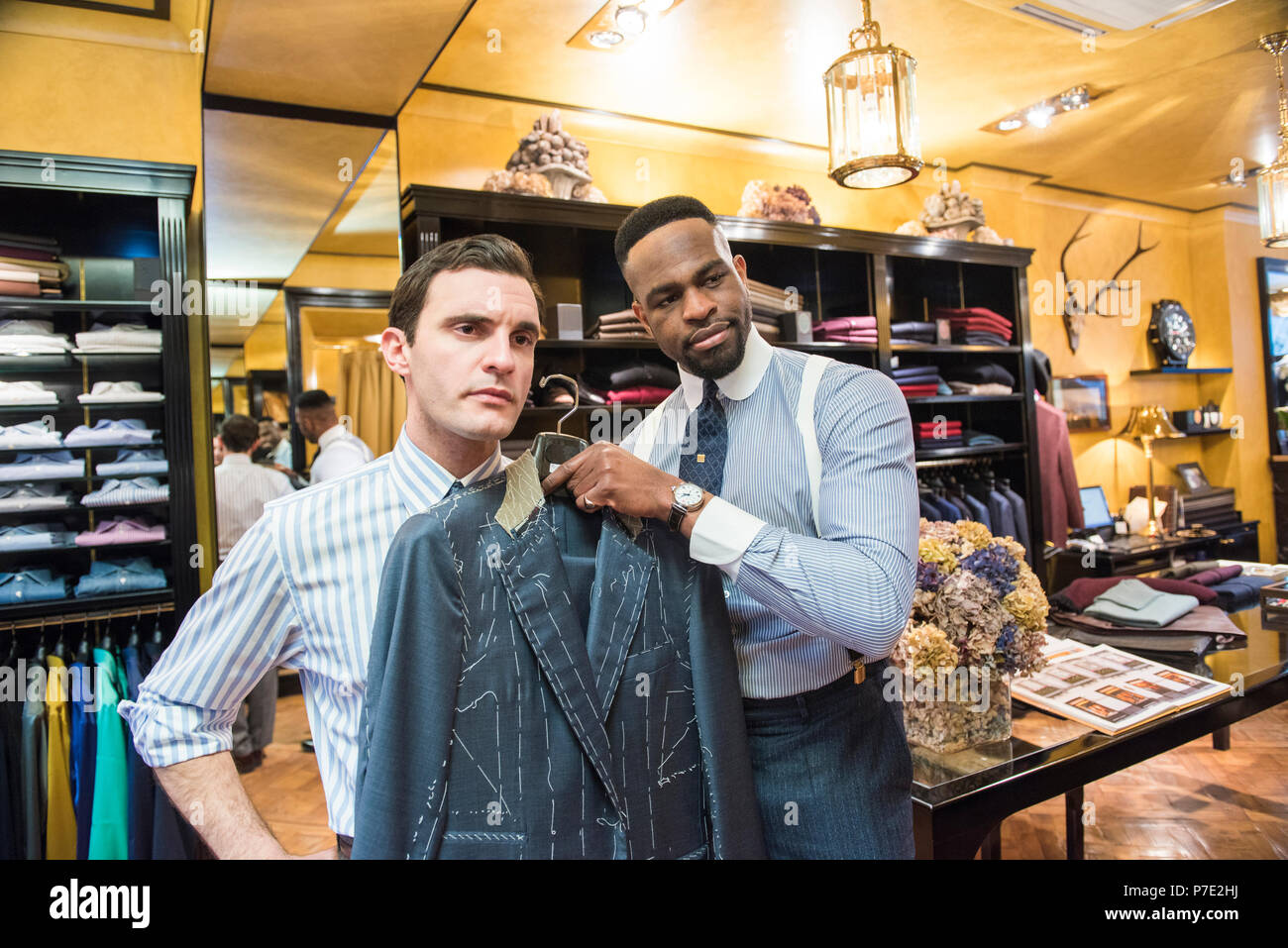 Tailor man suit hi-res stock photography and images - Alamy