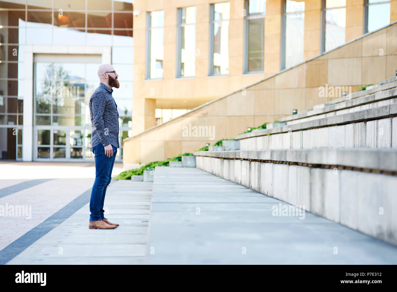Standing step hi-res stock photography and images - Alamy
