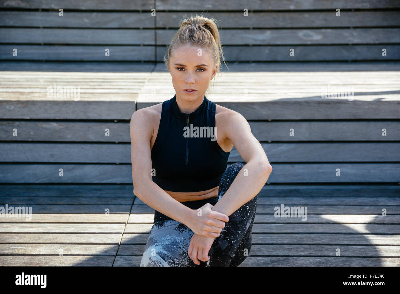 Resting on step hi-res stock photography and images - Alamy