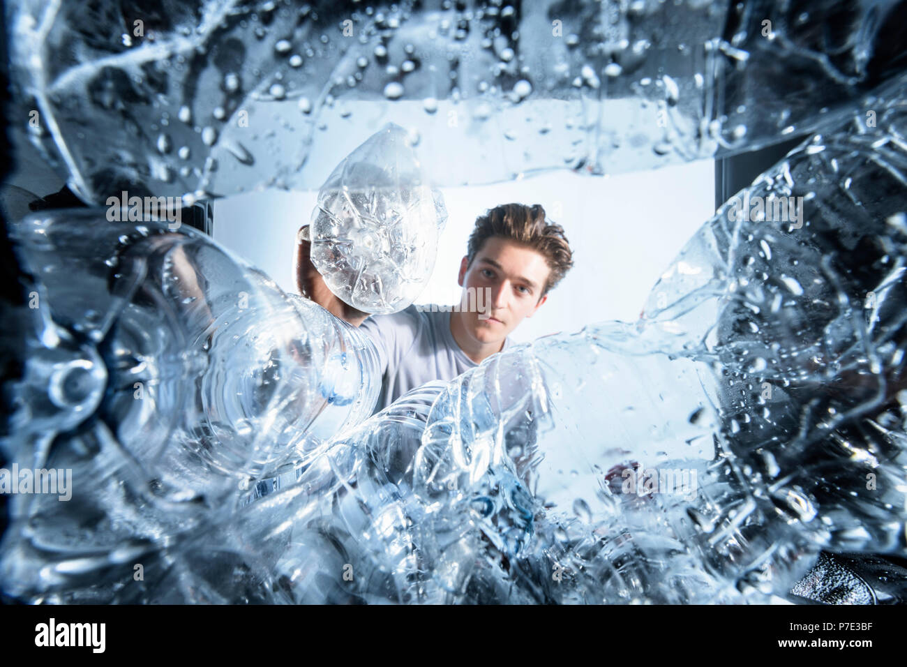 Man into the water hi-res stock photography and images - Alamy