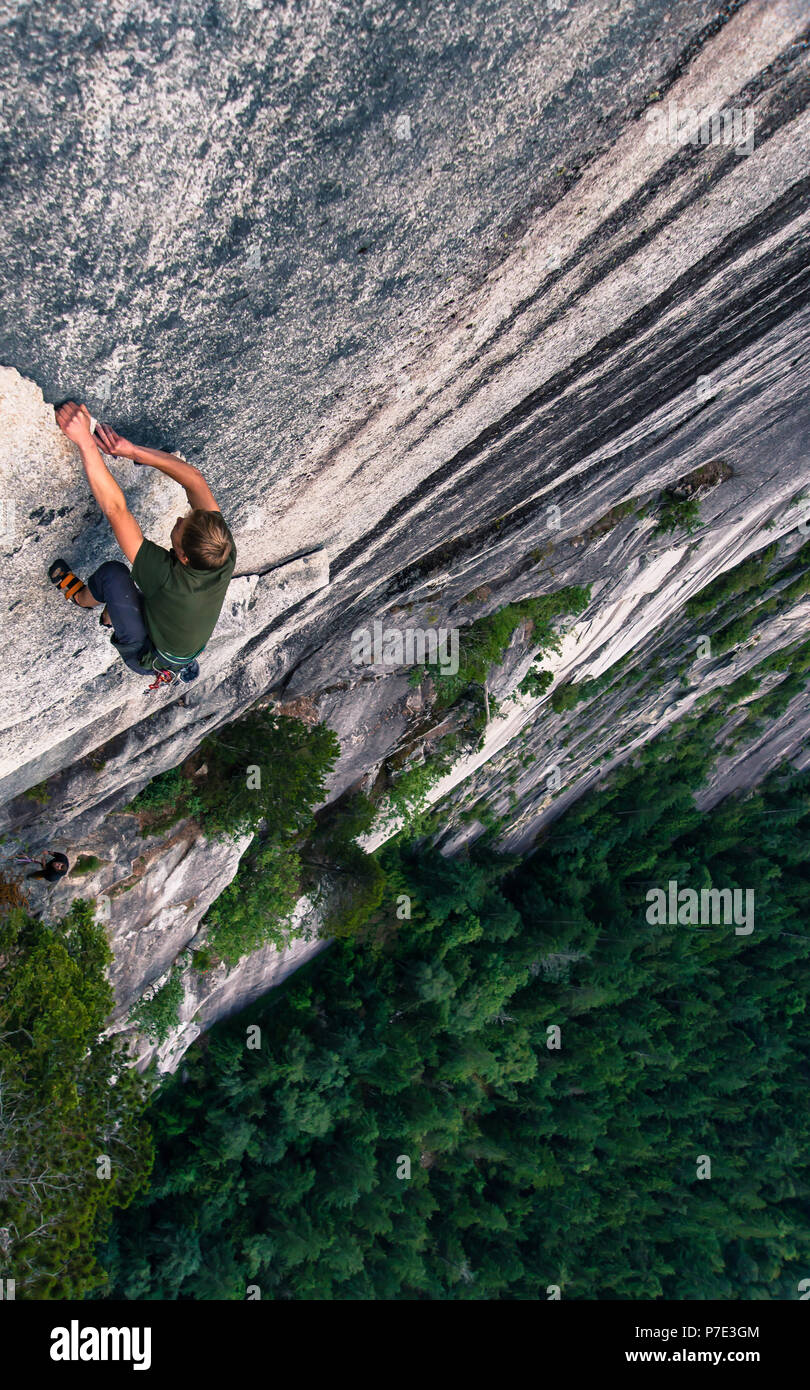 Man climbing hi-res stock photography and images - Alamy