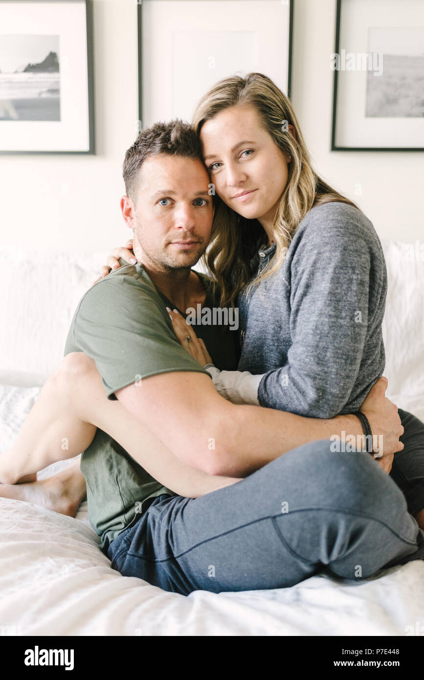Woman Sitting On Lap