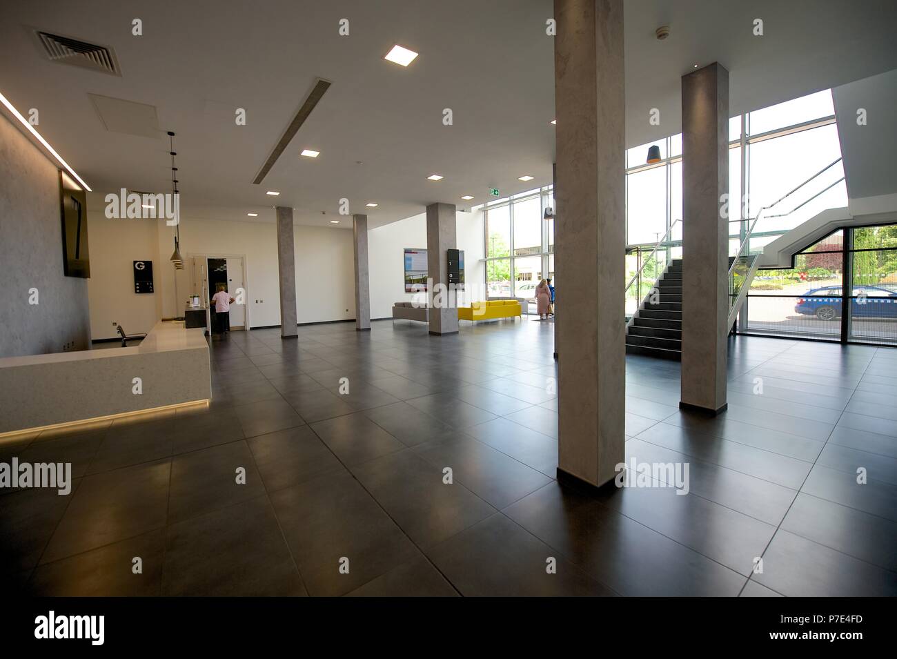 Modern Commercial office Interiors Stock Photo - Alamy