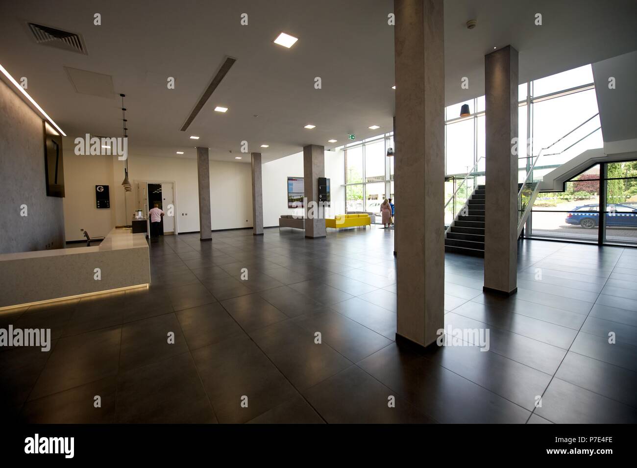 Modern Commercial office Interiors Stock Photo - Alamy