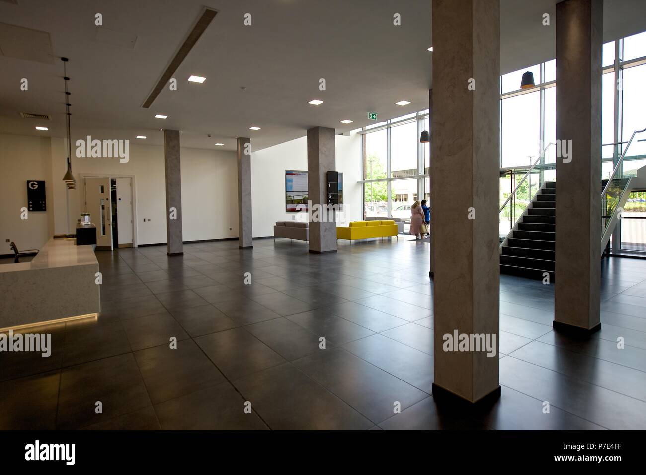 Modern Commercial office Interiors Stock Photo - Alamy