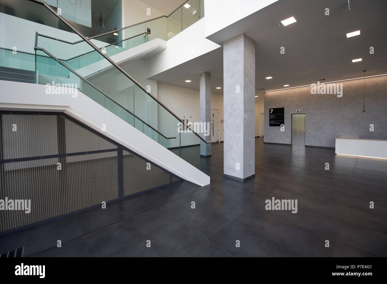 Modern Commercial office Interiors Stock Photo - Alamy