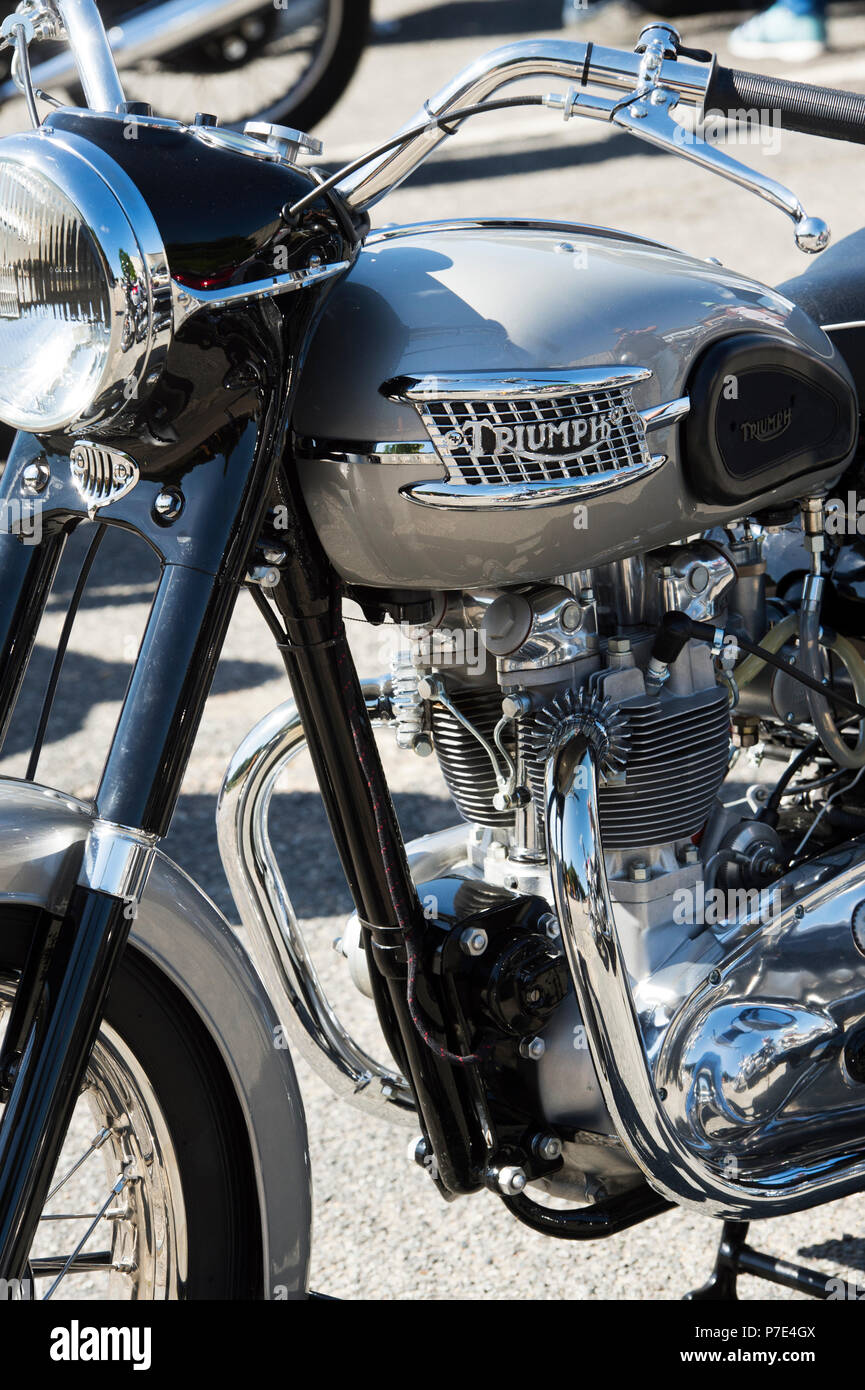 Triumph Tiger Motorcycle High Resolution Stock Photography and Images ...