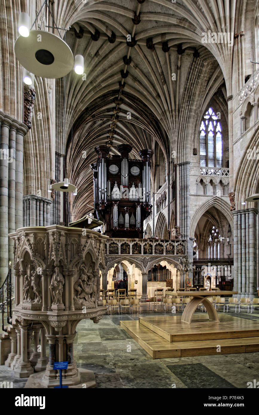 Misericords exeter hi-res stock photography and images - Alamy