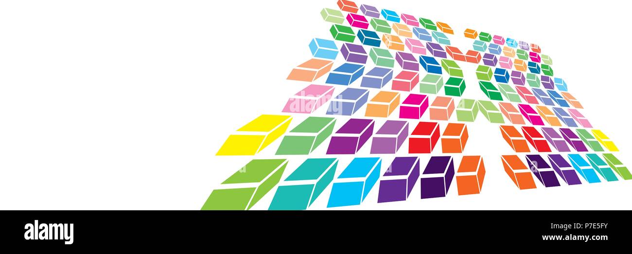 Colorful geometric minimal pattern Stock Photo - Alamy