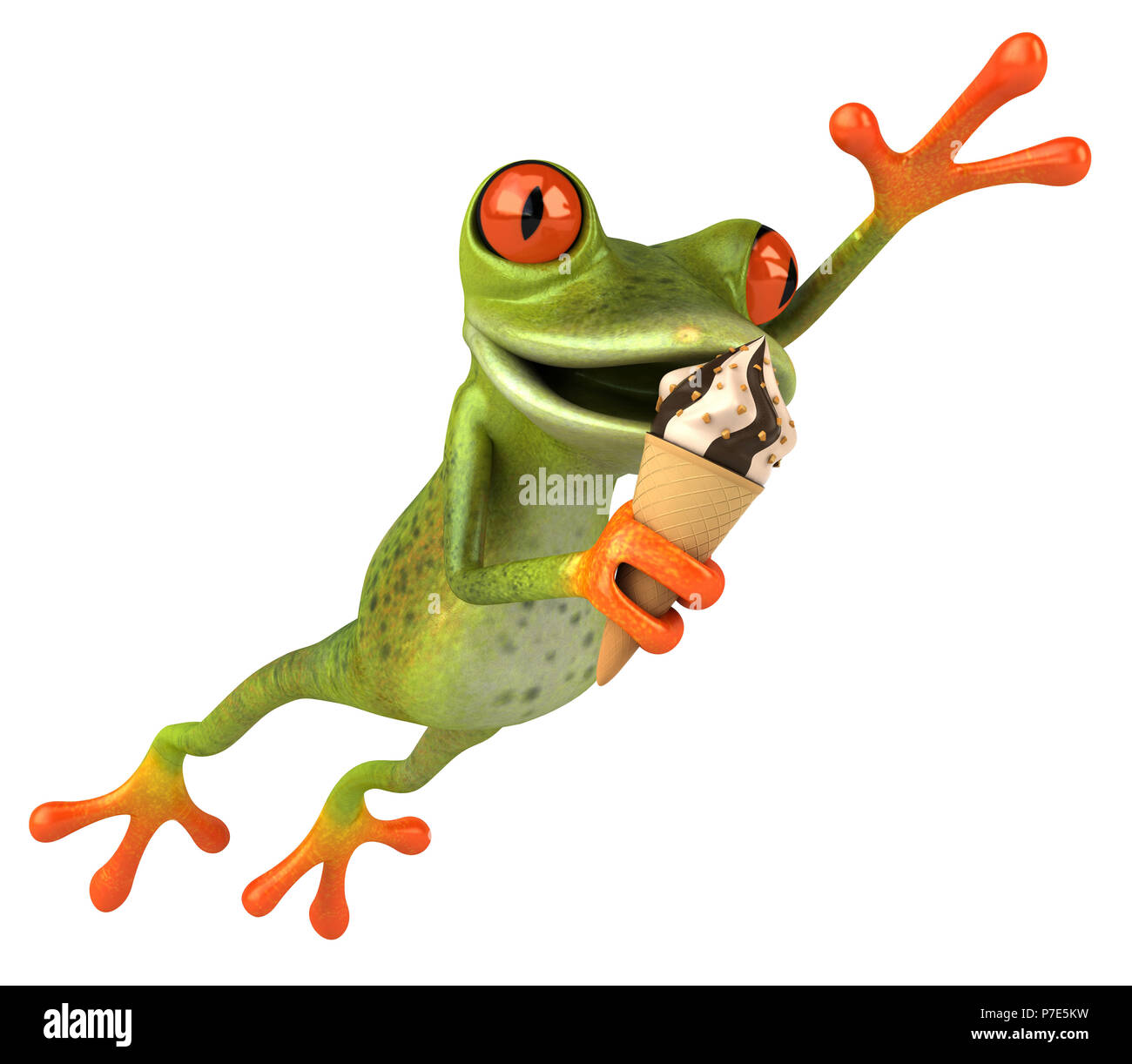Frog ice Cut Out Stock Images & Pictures - Alamy