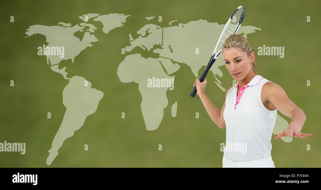 World map with syringe hi-res stock photography and images - Alamy