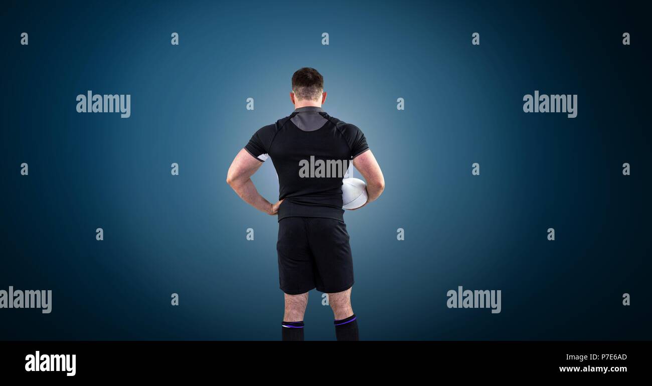 Blank blue background hi-res stock photography and images - Alamy