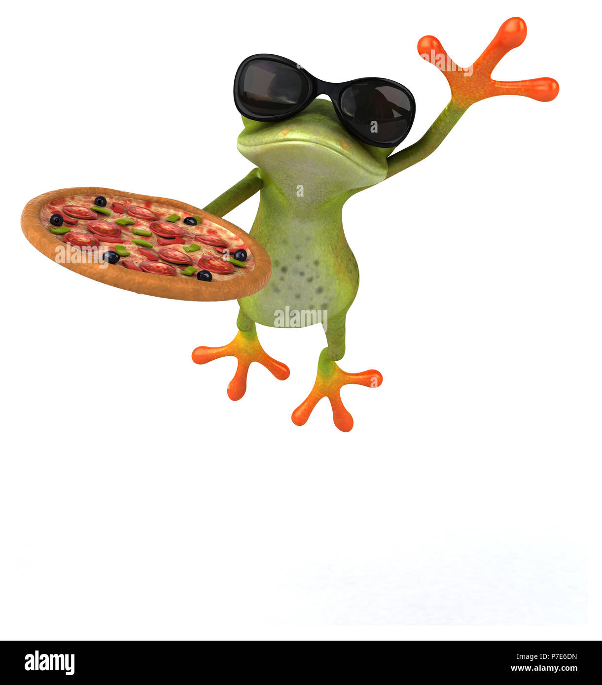 Frog pizza hi-res stock photography and images - Alamy