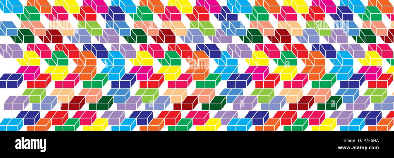 Colorful geometric minimal pattern Stock Photo - Alamy