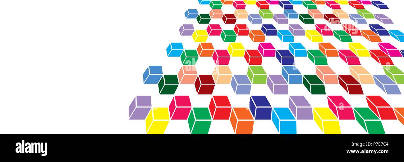 Colorful geometric minimal pattern Stock Photo - Alamy