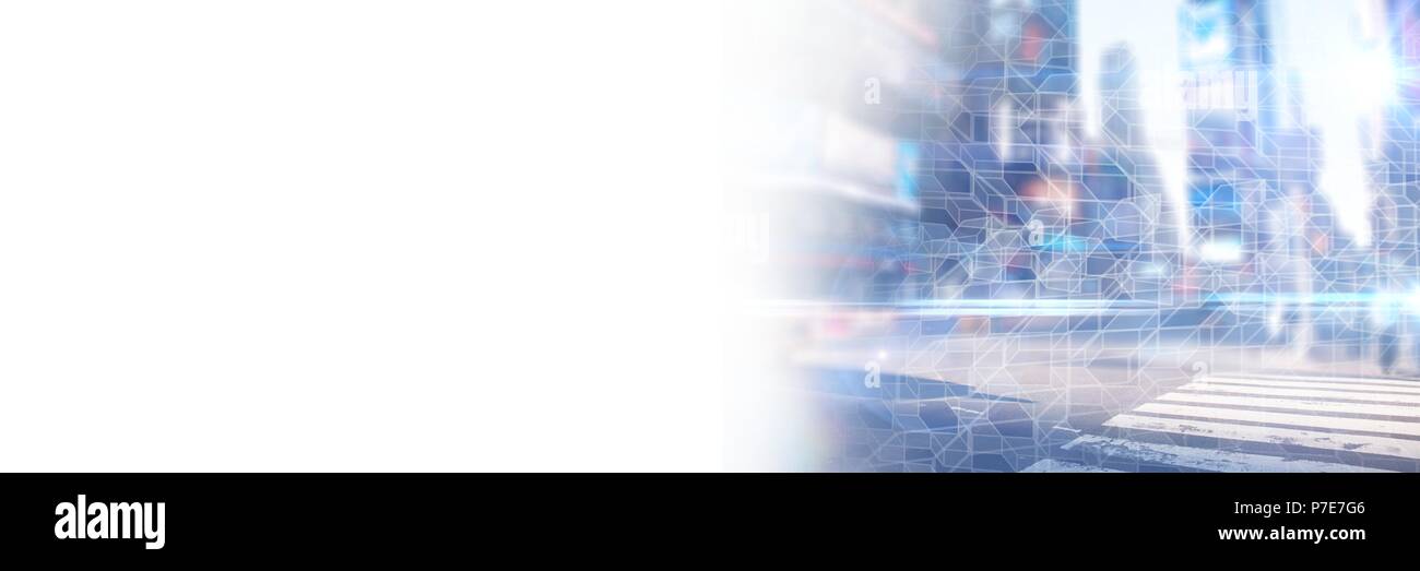 Geometric pattern city transition Stock Photo - Alamy