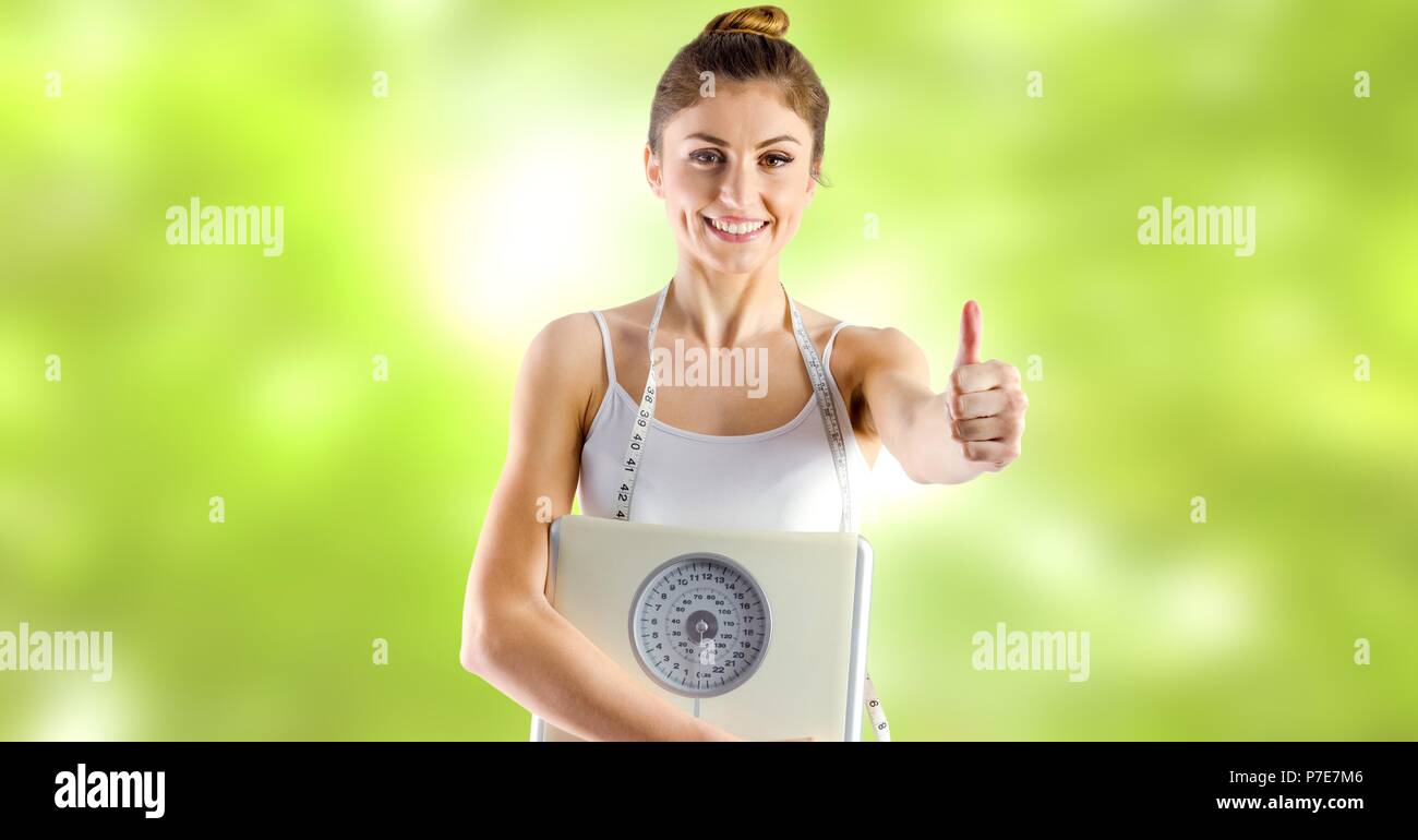 Figure holding scales hi-res stock photography and images - Alamy
