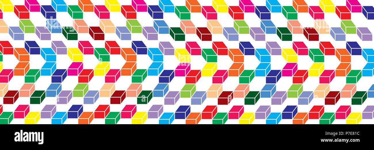 Colorful geometric minimal pattern Stock Photo - Alamy