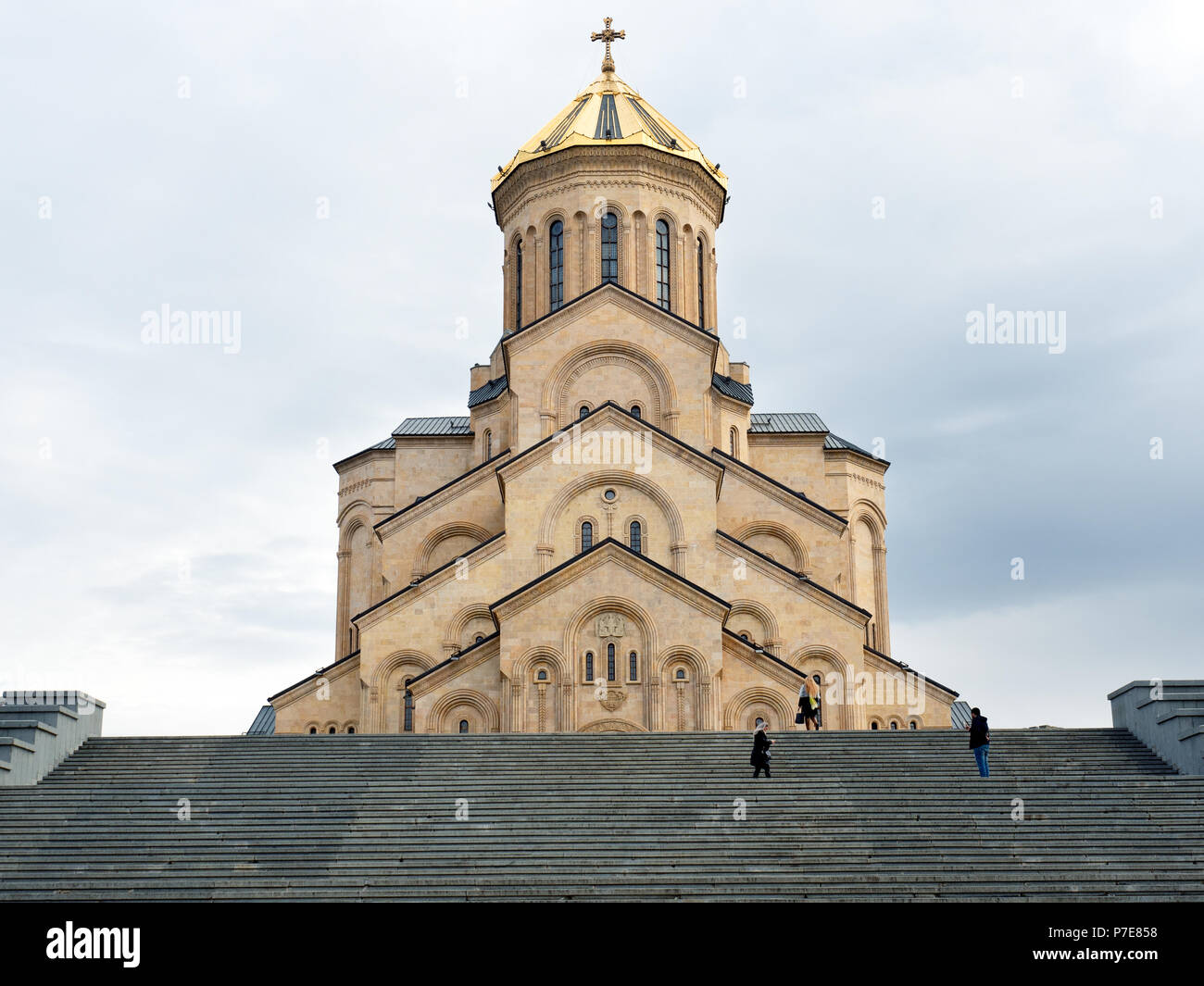 Holy Trinity orthodox cathedral, Tbilisi, Georgia Stock Photo - Alamy