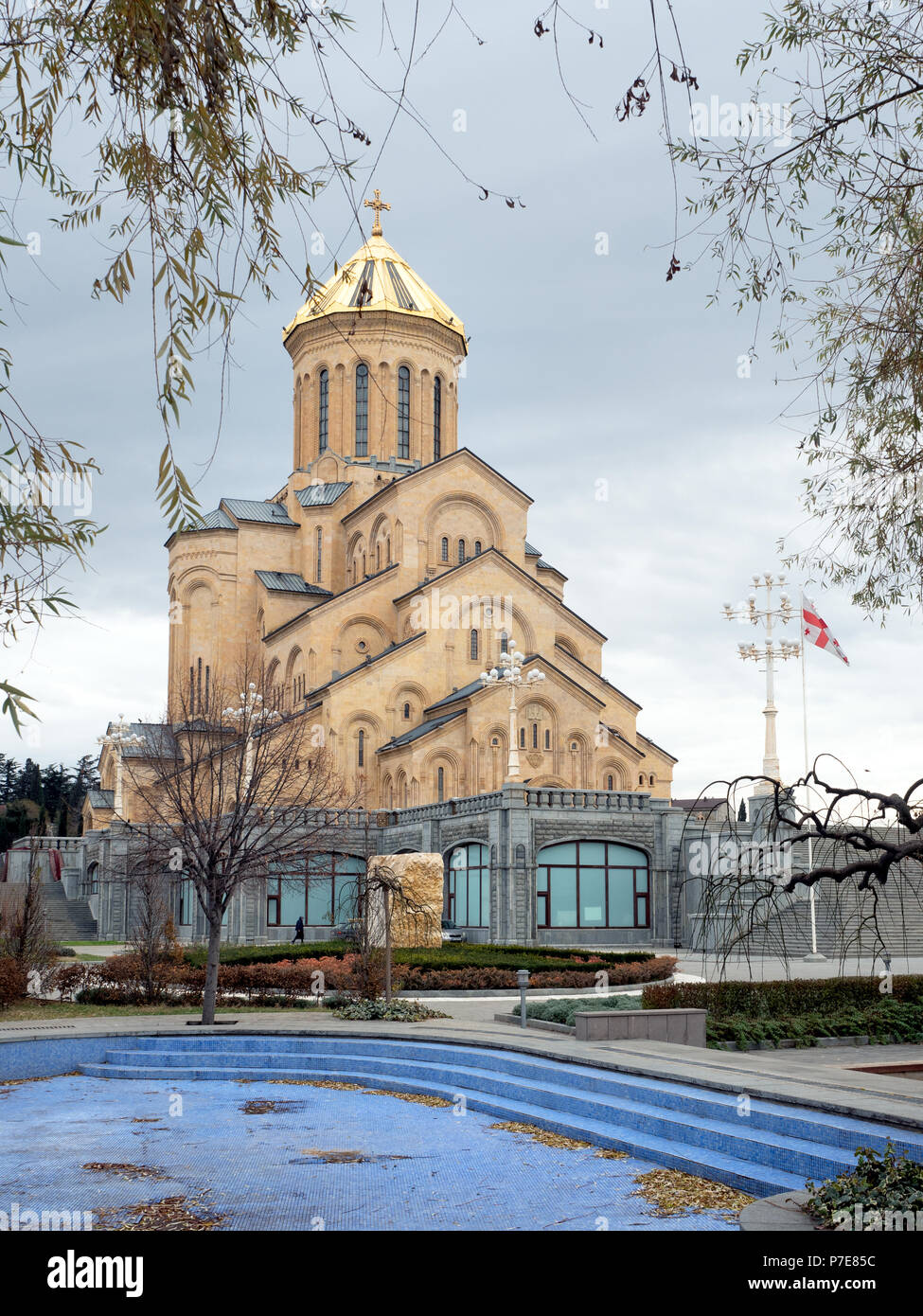 Holy Trinity orthodox cathedral, Tbilisi, Georgia Stock Photo - Alamy