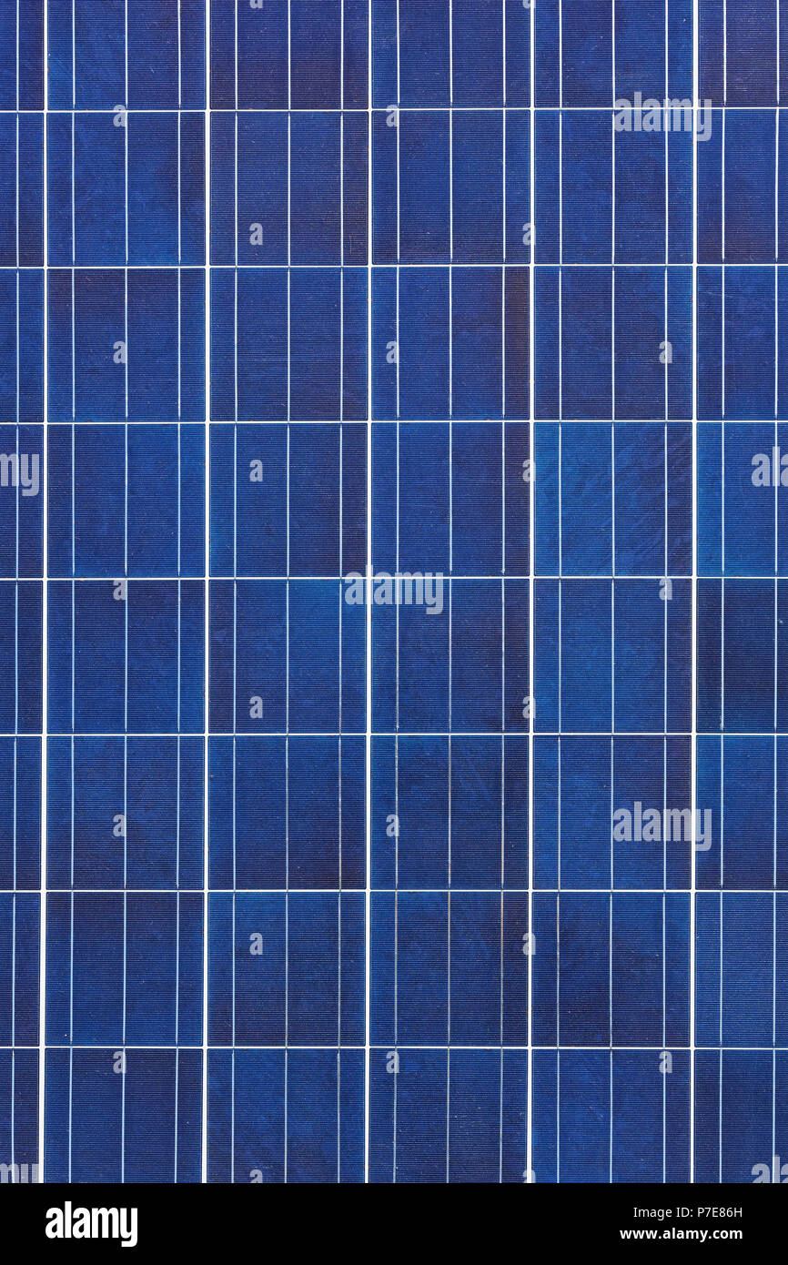 Photovoltaic Solar Cell Module Texture Stock Photo - Alamy