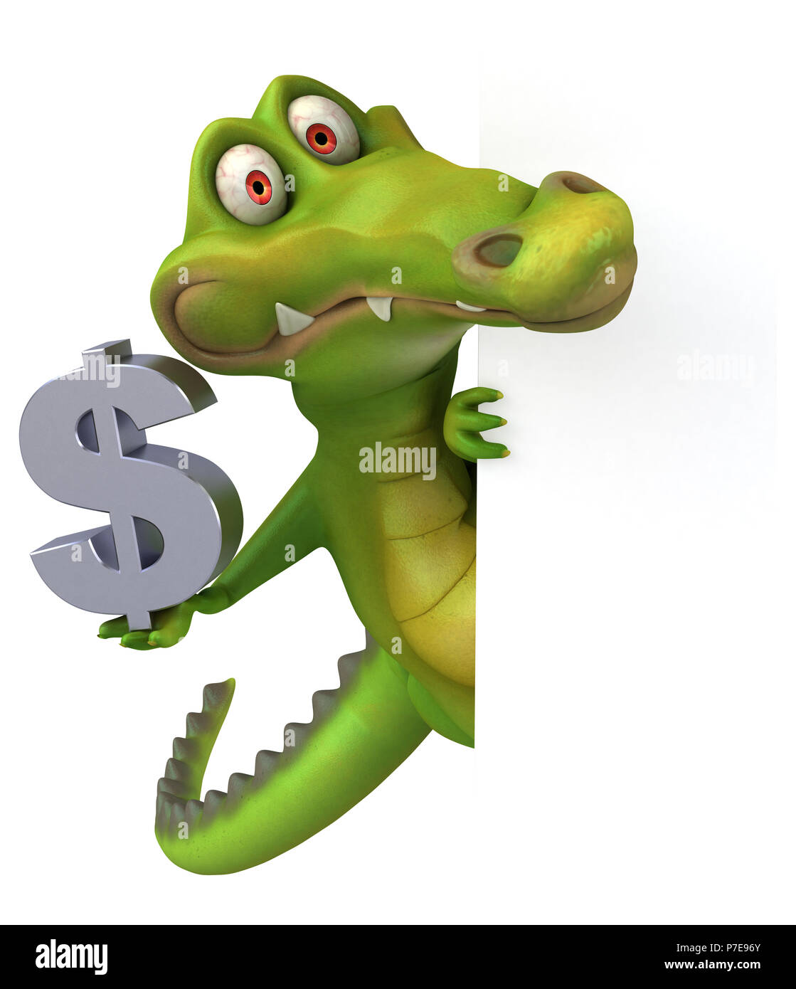 Crocodile alligator money hi-res stock photography and images - Alamy