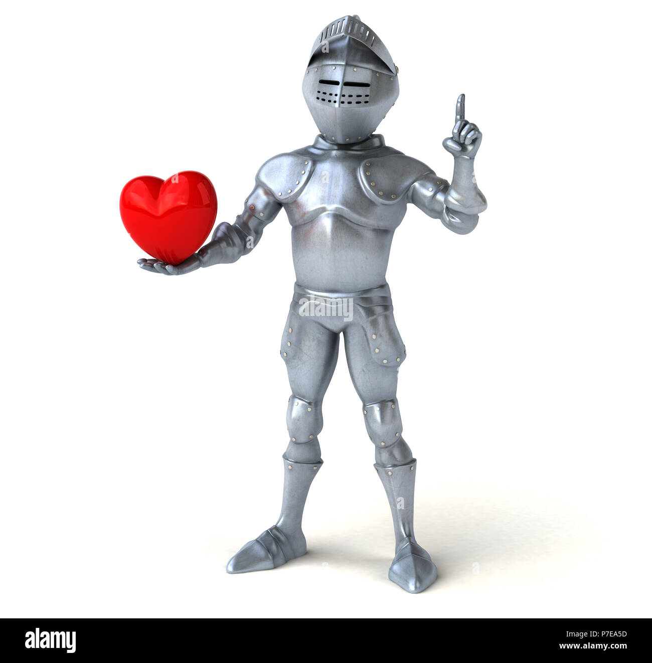 3d man heart costume isolated Cut Out Stock Images & Pictures - Alamy