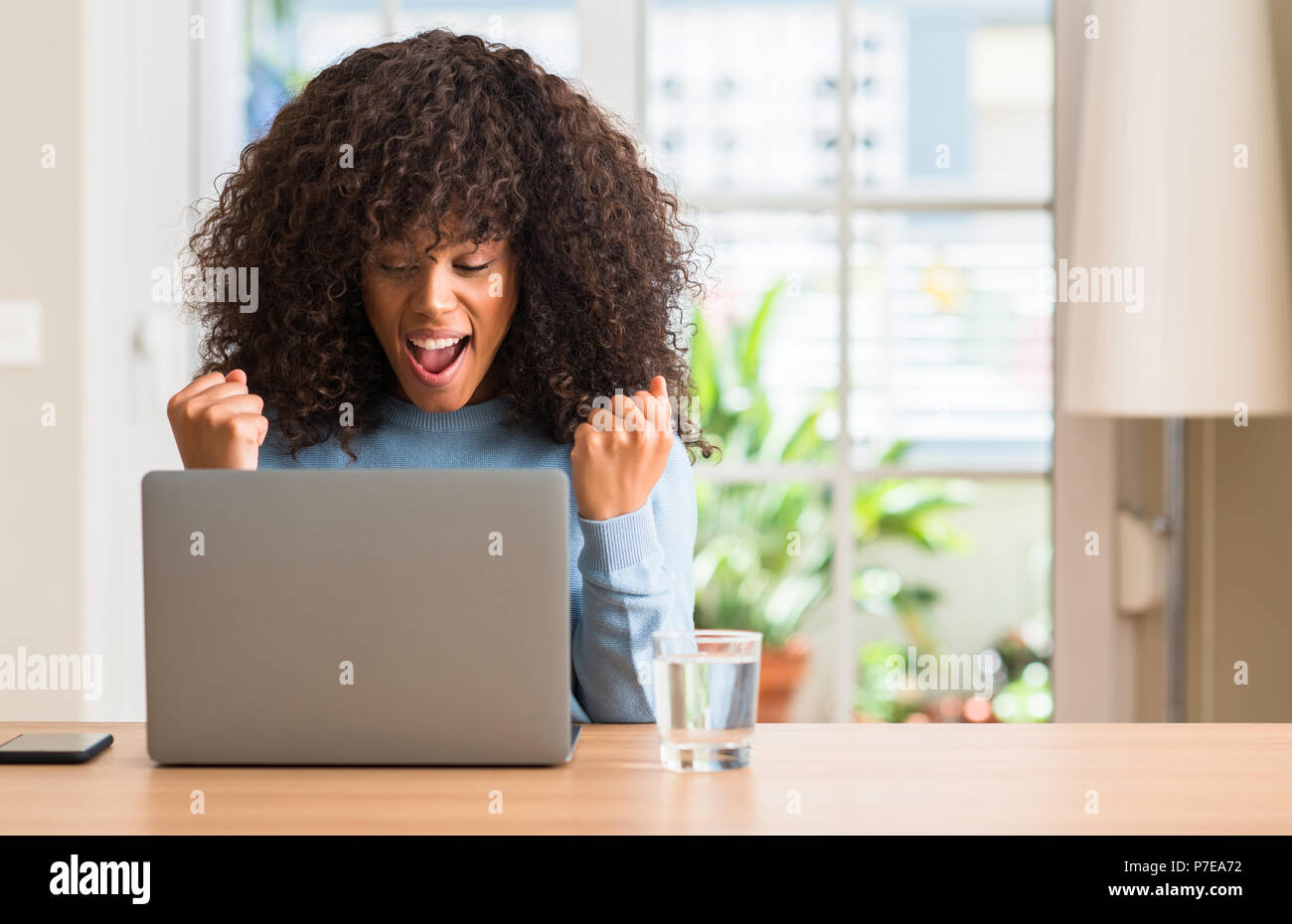 Woman triumphant home hi-res stock photography and images - Alamy