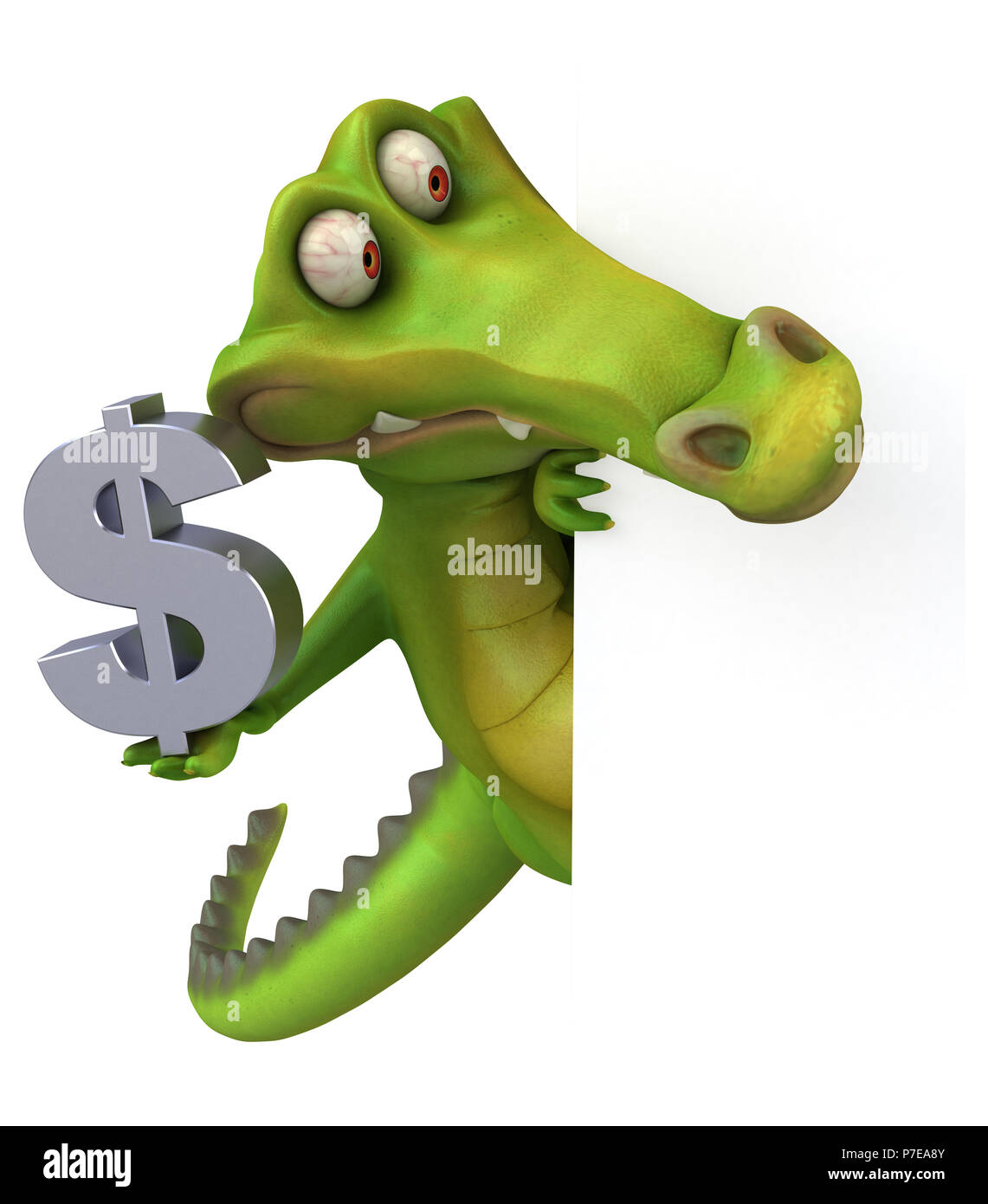 Crocodile alligator money hi-res stock photography and images - Alamy