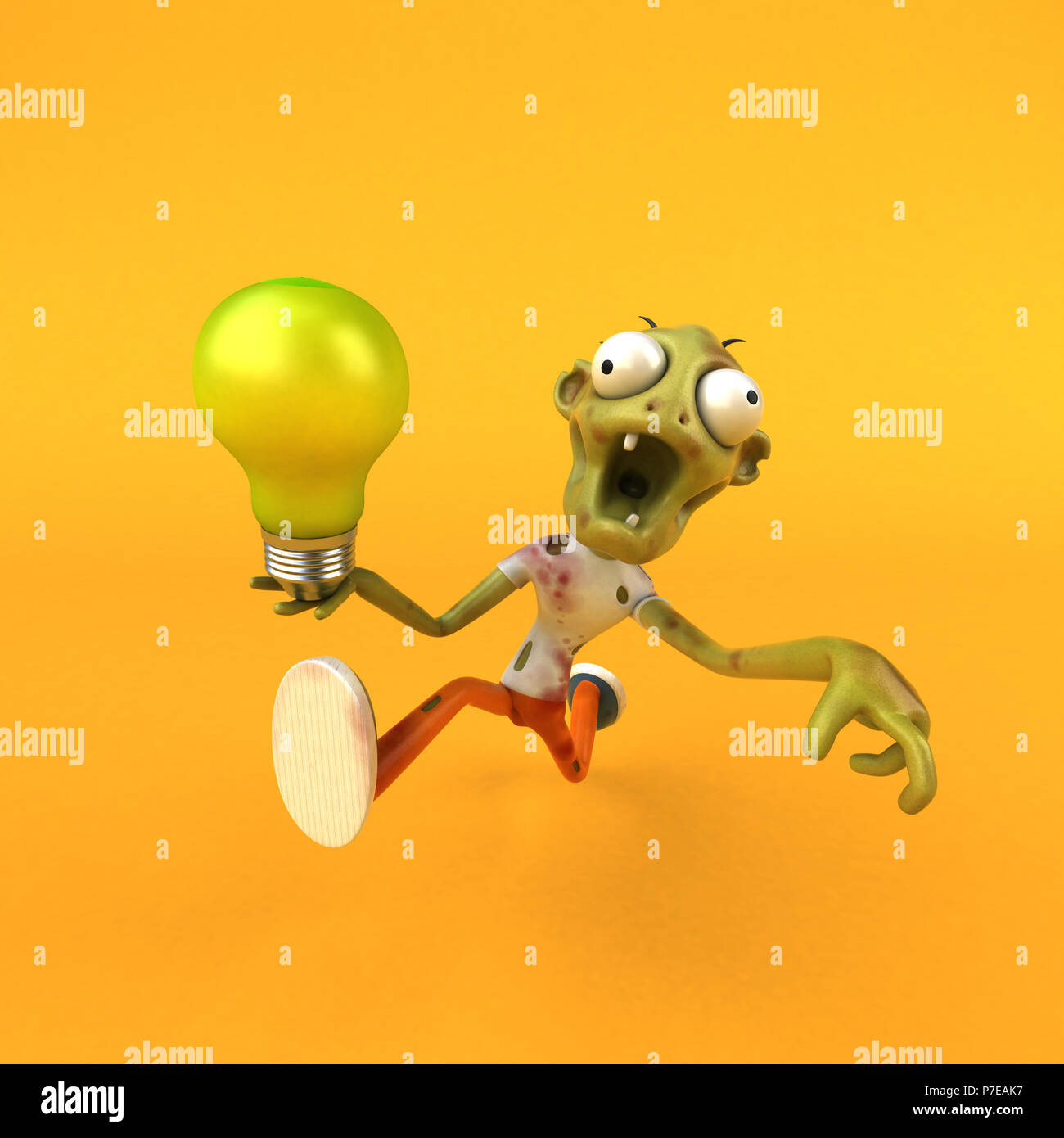 Zombie fun cartoon character light hi-res stock photography and images ...